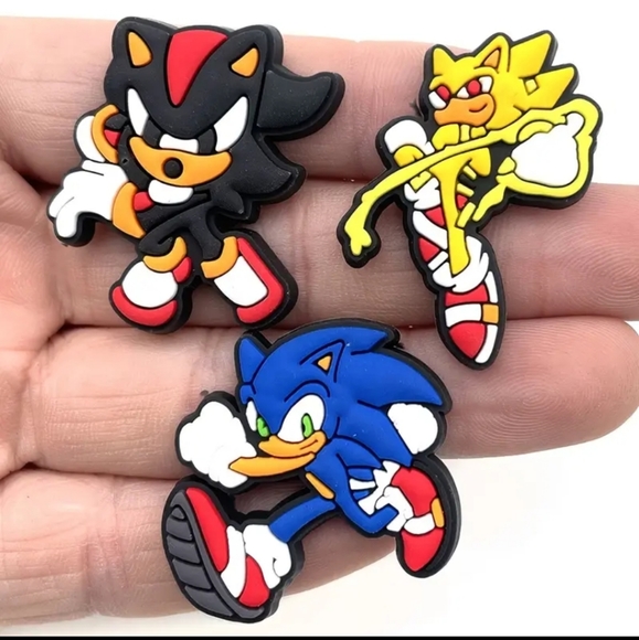 Accessories | 2 Sonic The Hedgehog Croc Charms Jibbitz | Poshmark